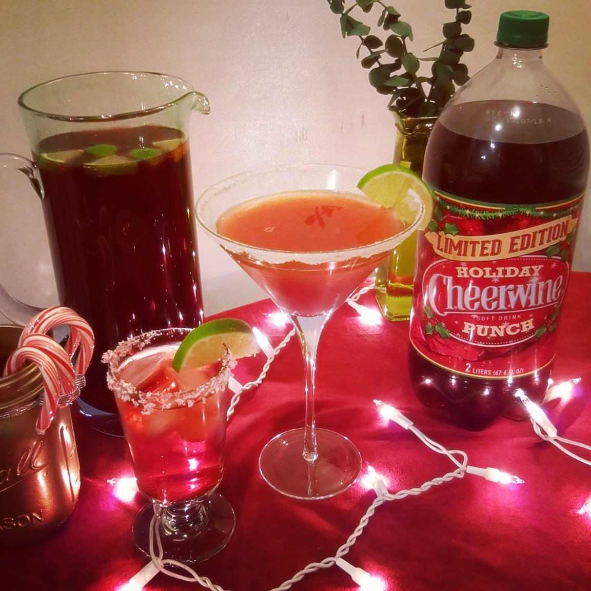 Cheerwine Holiday Punch Cocktail Recipes! | The Triangle Explorer